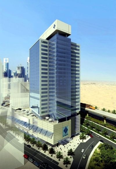 Downtown Jebel Ali Tower - GxU Lighting